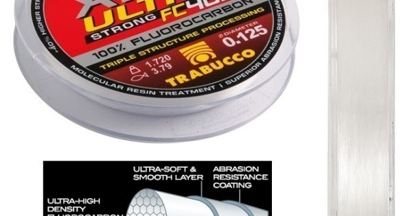 Fir fluorocarbon Trabucco T-Force XPS Ultra Strong FC403, 0.30mm/50m - 053-58-300